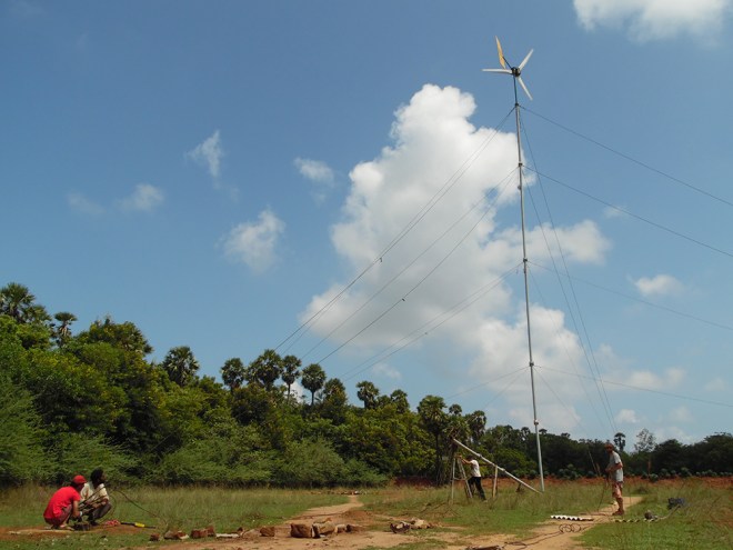 Locally built small wind turbine development for the most isolated ...
